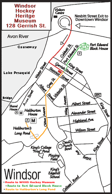 Downtown Windsor Map